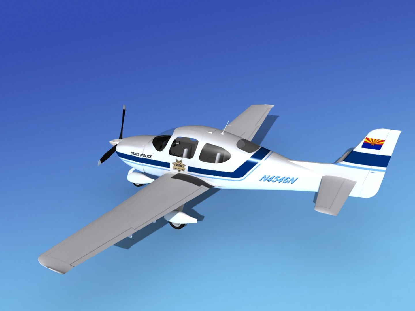 3d Propeller Cirrus Sr22