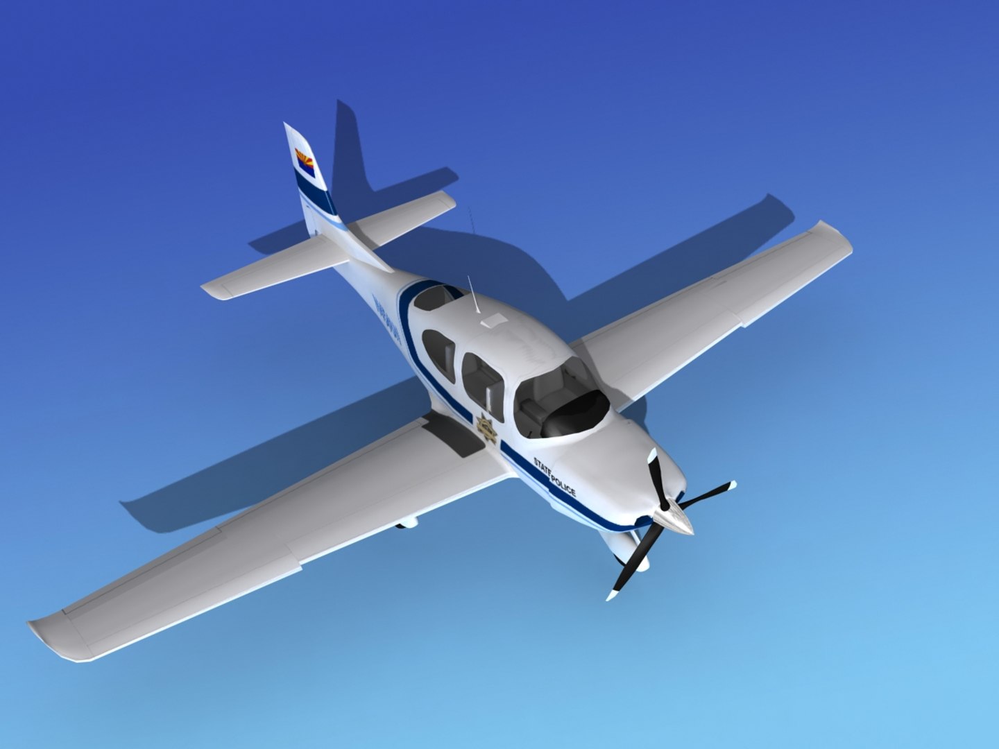 3d Propeller Cirrus Sr22