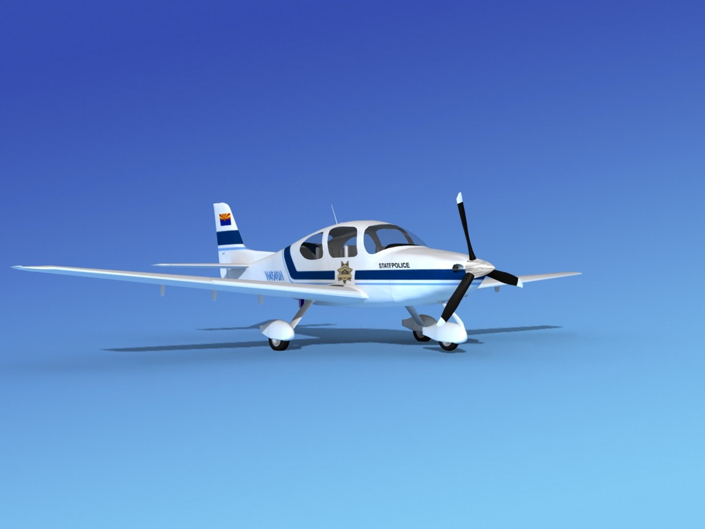 3d Propeller Cirrus Sr22