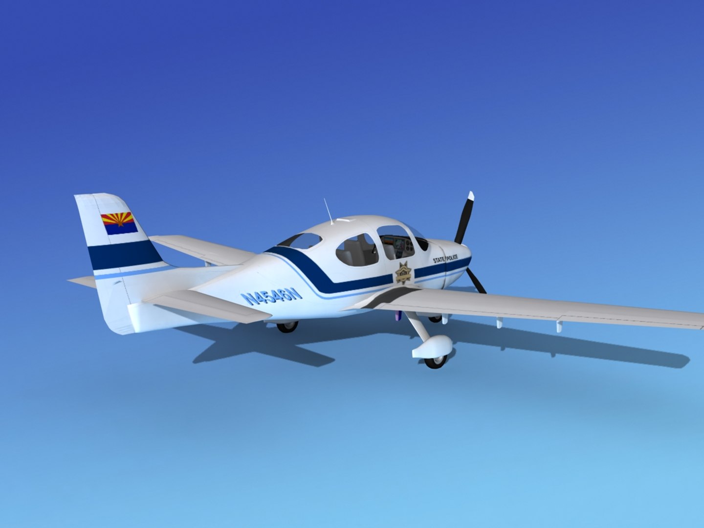 3d Propeller Cirrus Sr22