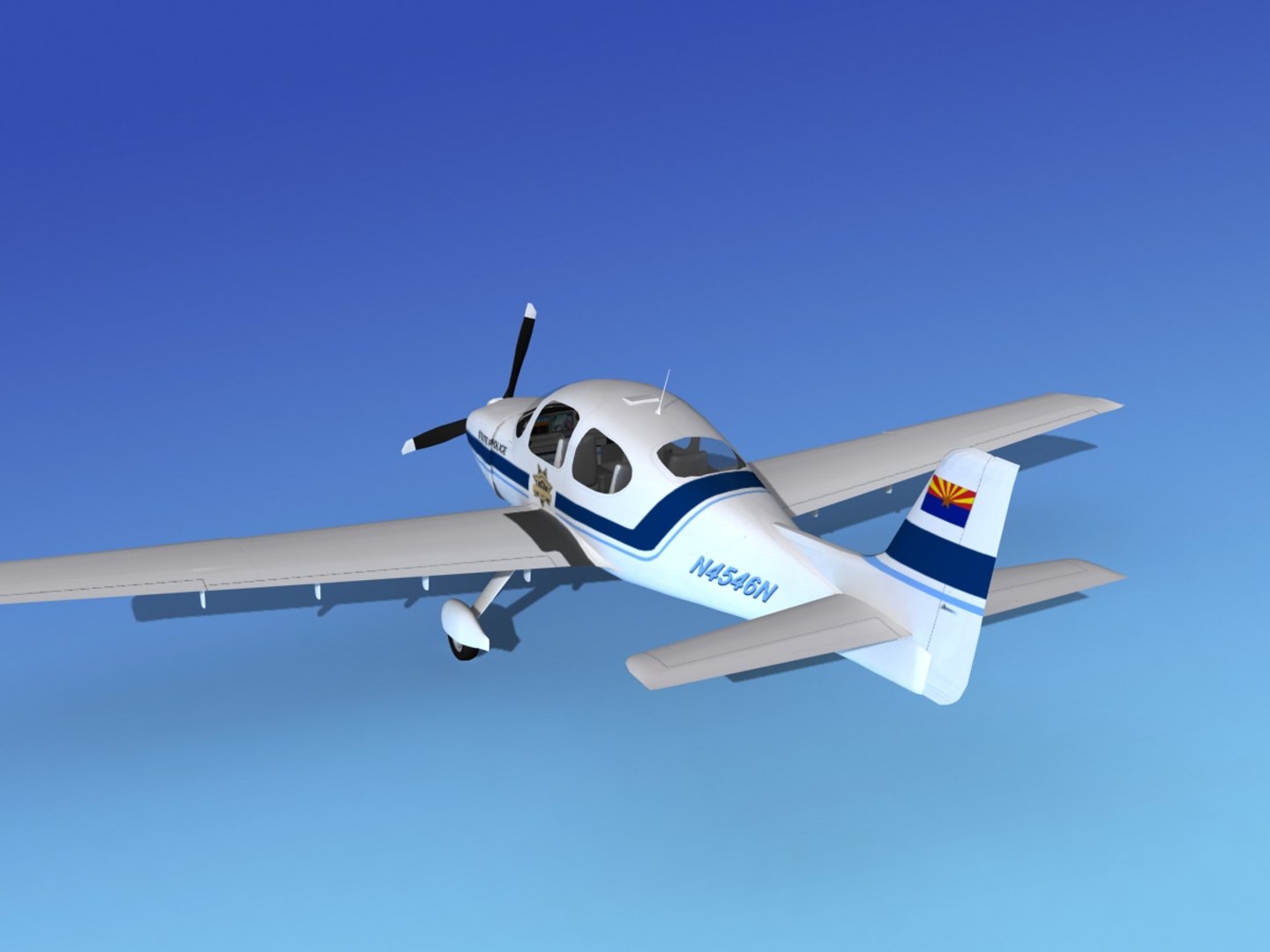 3d Propeller Cirrus Sr22