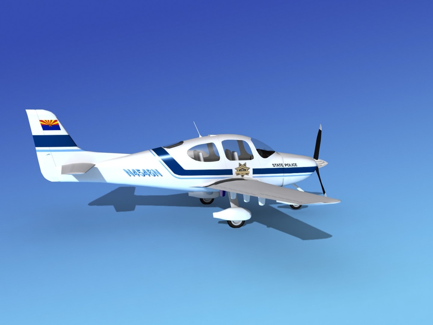 3d Propeller Cirrus Sr22