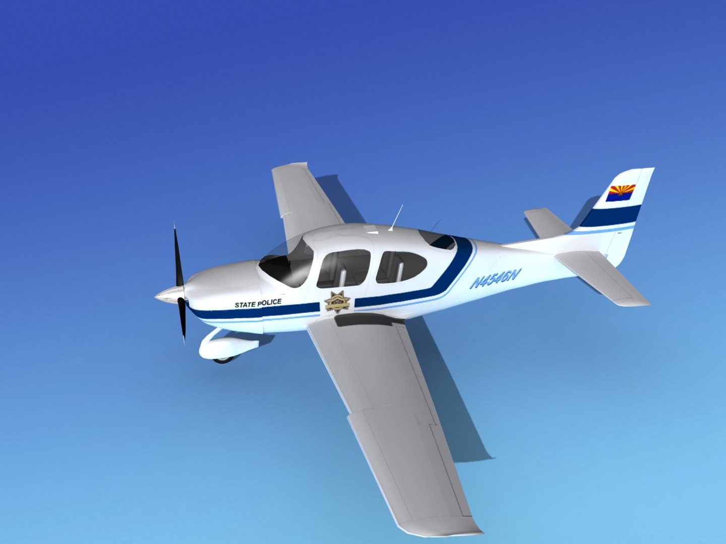 3d Propeller Cirrus Sr22