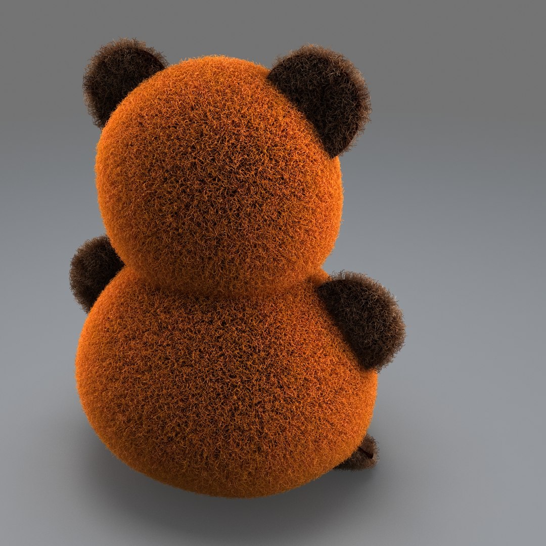 Toy Bear 3d Model