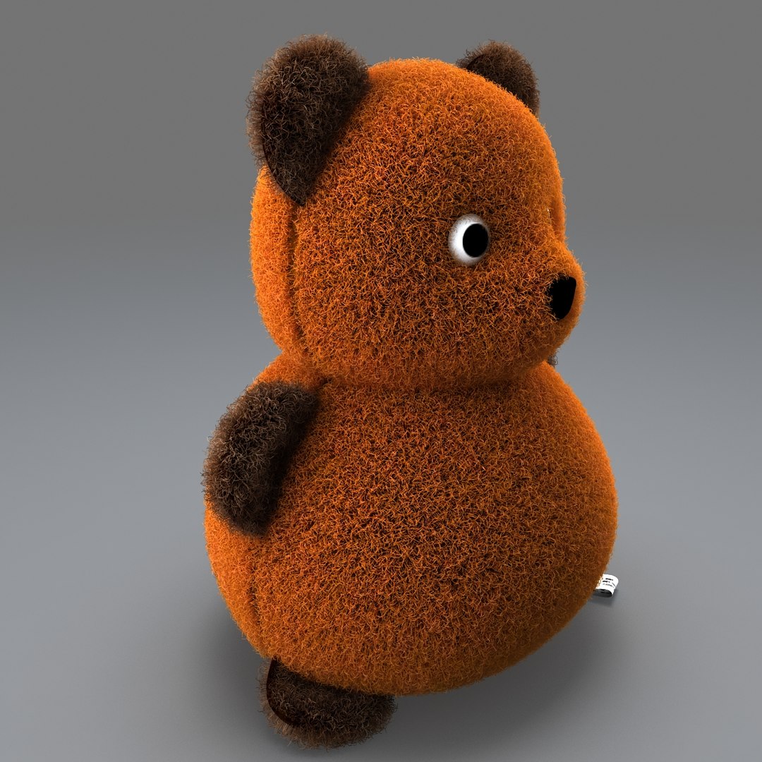 Toy Bear 3d Model