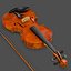 3d Model Violin Instrument