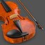 3d Model Violin Instrument