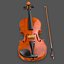 3d Model Violin Instrument