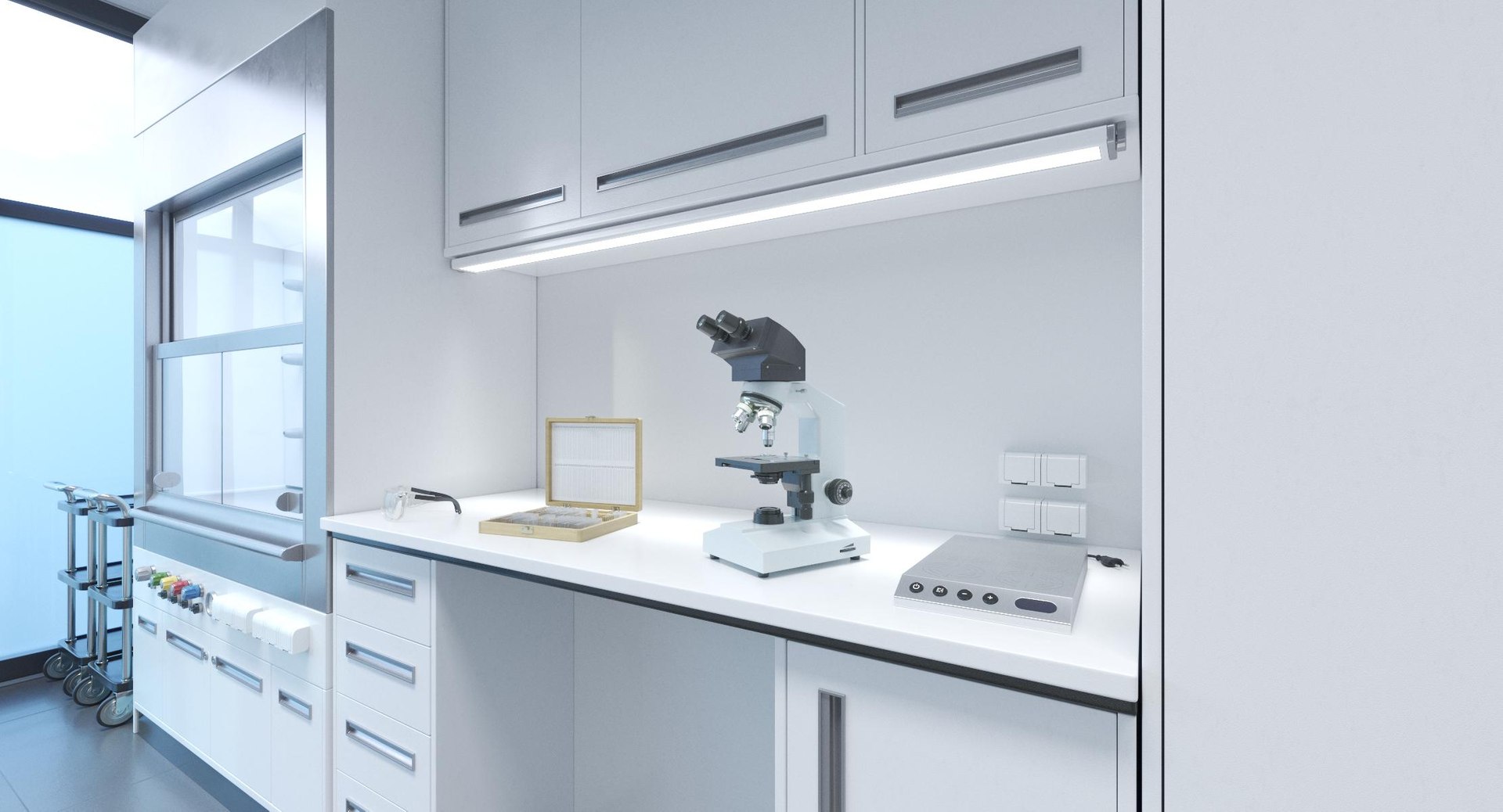 3D model laboratory lab - TurboSquid 1393822