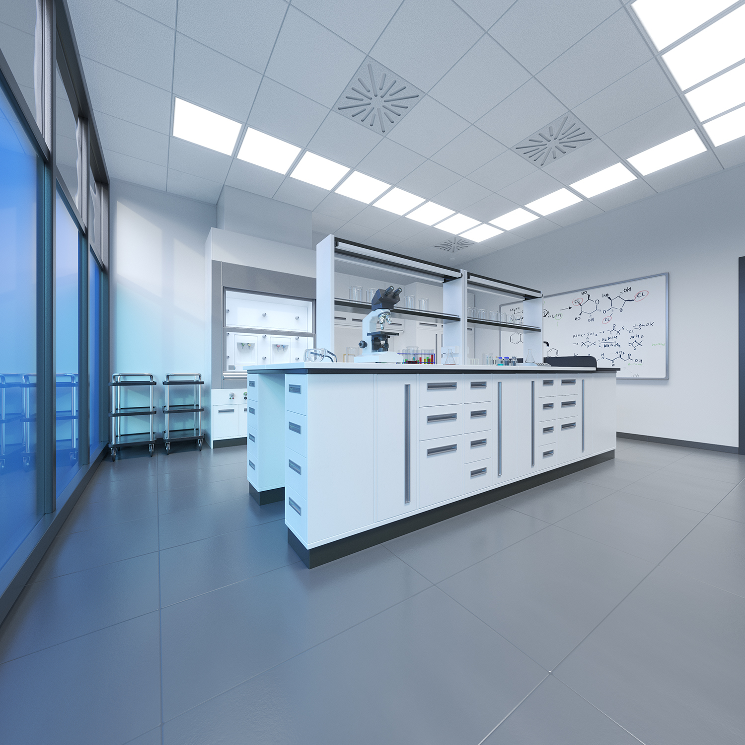 3D model laboratory lab - TurboSquid 1393822
