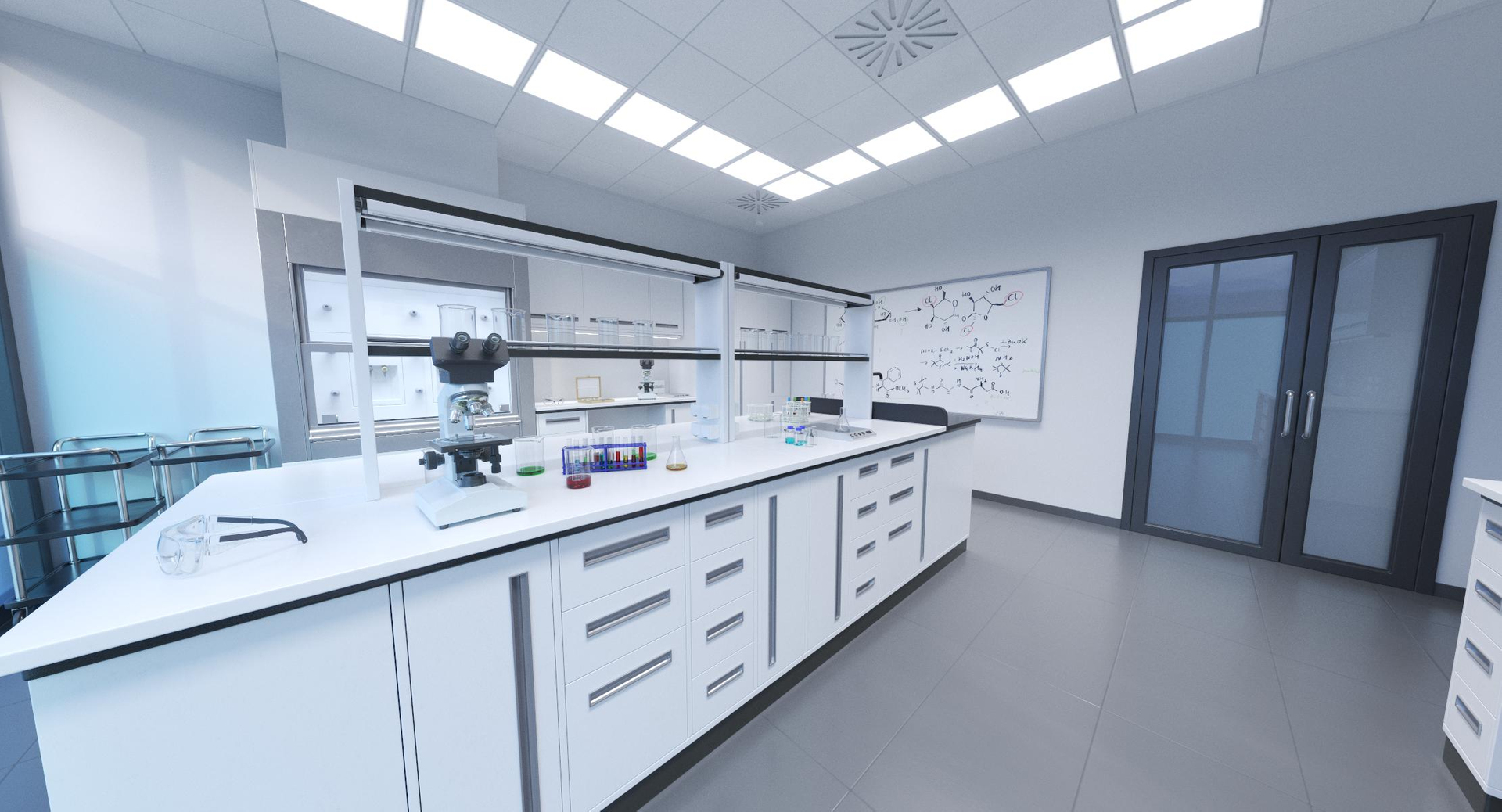 3D model laboratory lab - TurboSquid 1393822