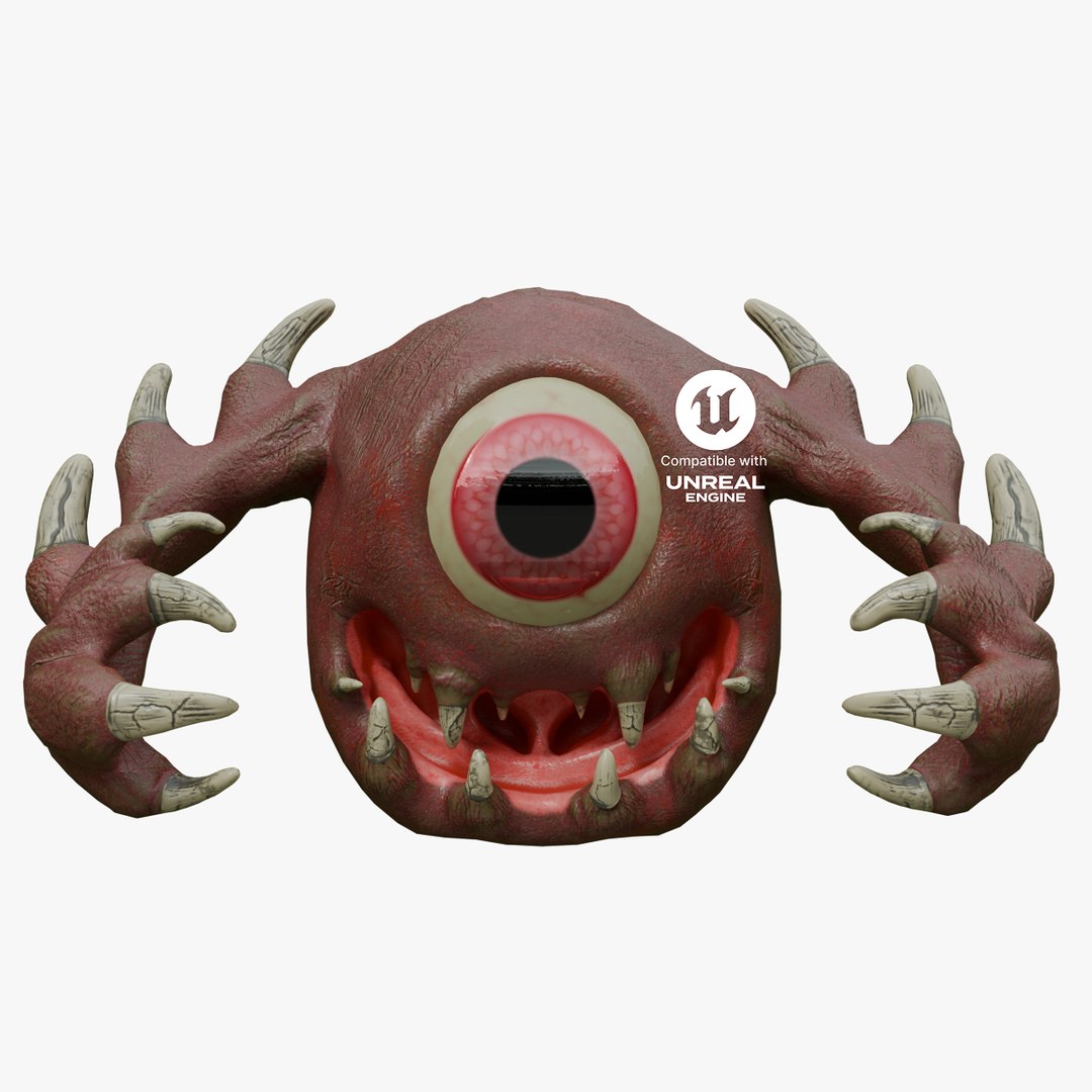 Creature 3D Model - TurboSquid 2367783