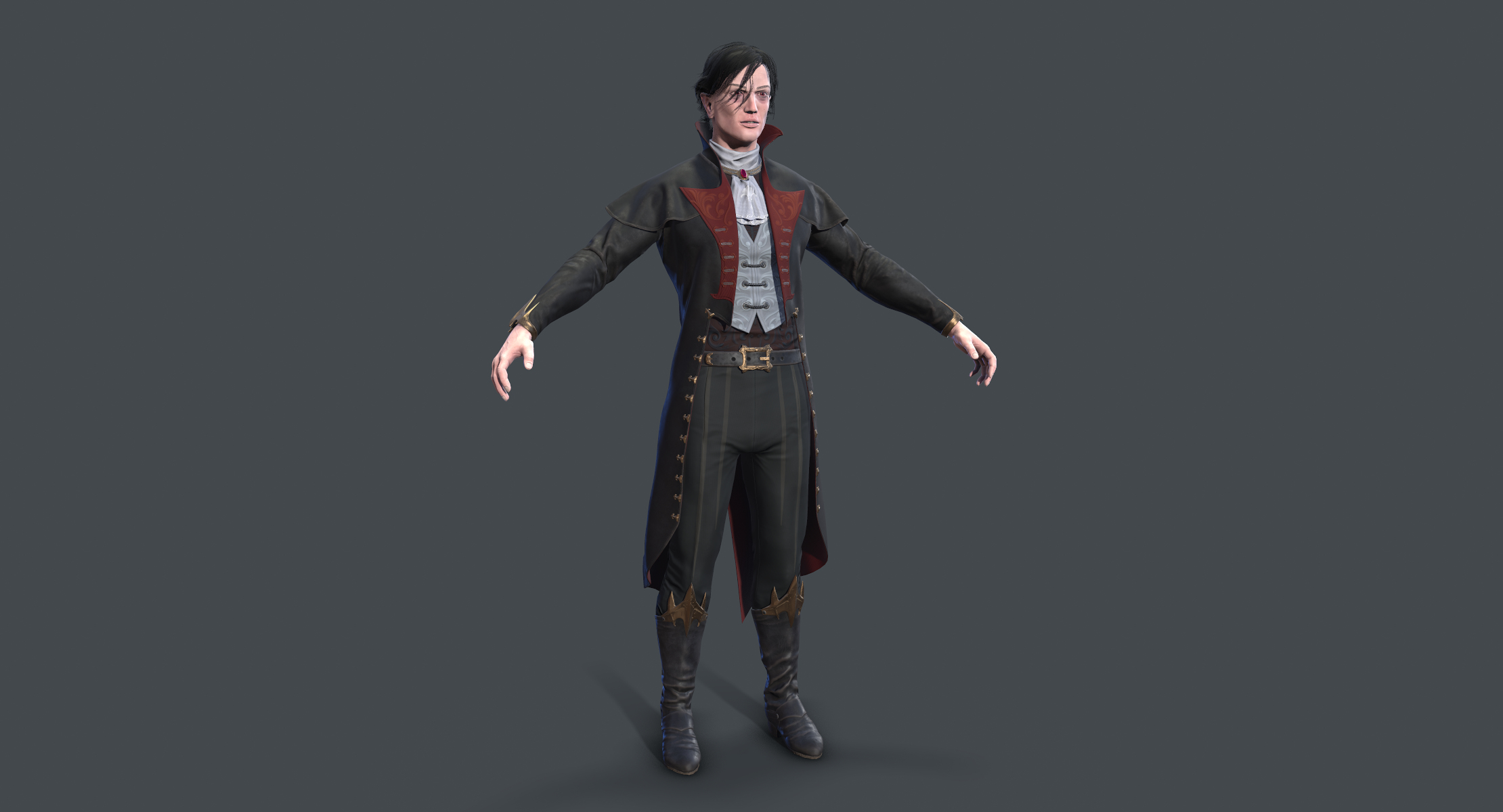 Victorian vampire 3D model - TurboSquid 1373717