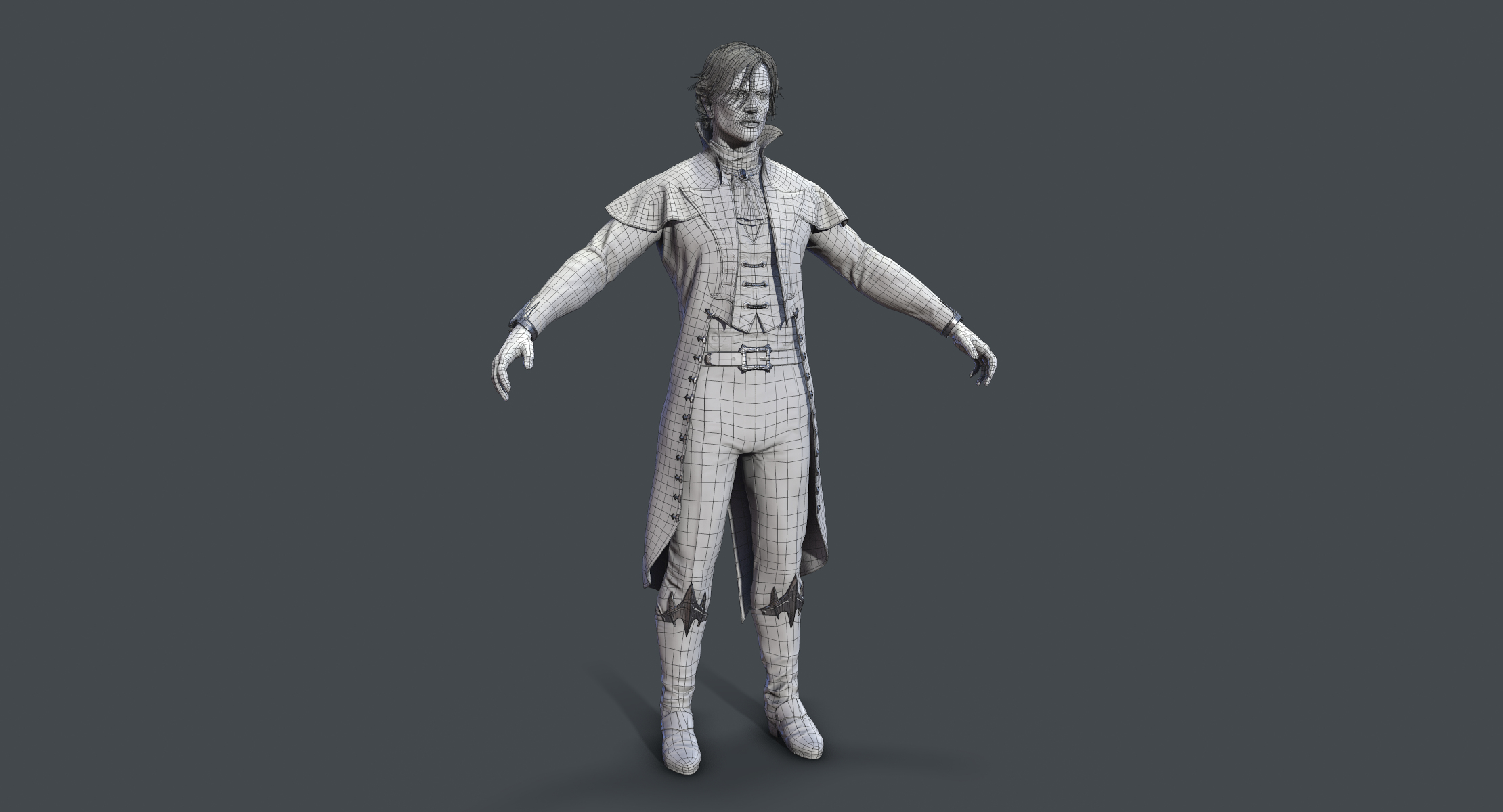 Victorian vampire 3D model - TurboSquid 1373717