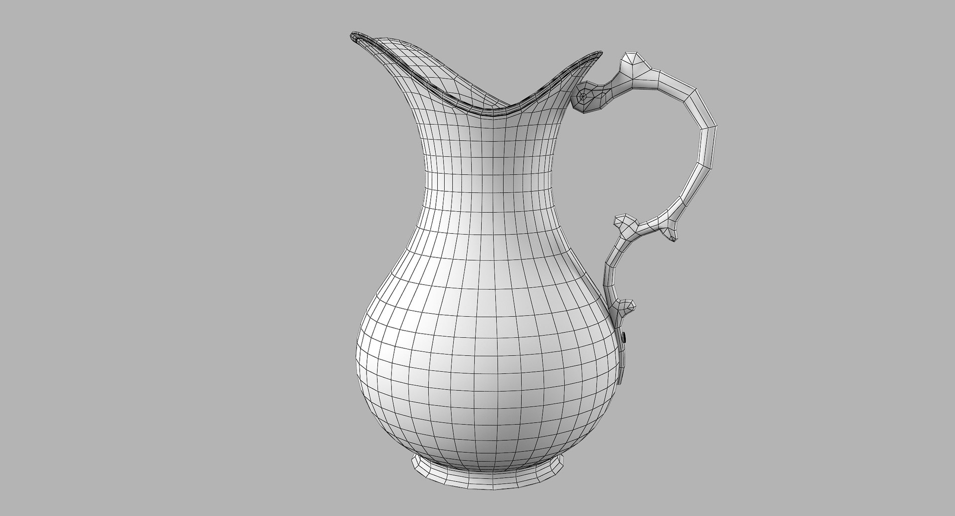 3D Golden Pitcher - TurboSquid 1382743