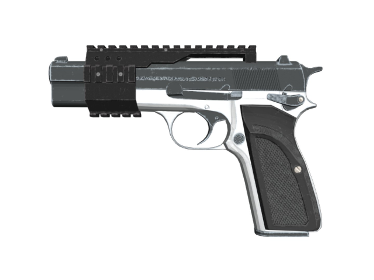 Browning Gp-35 Pistol 3D - TurboSquid 1627247