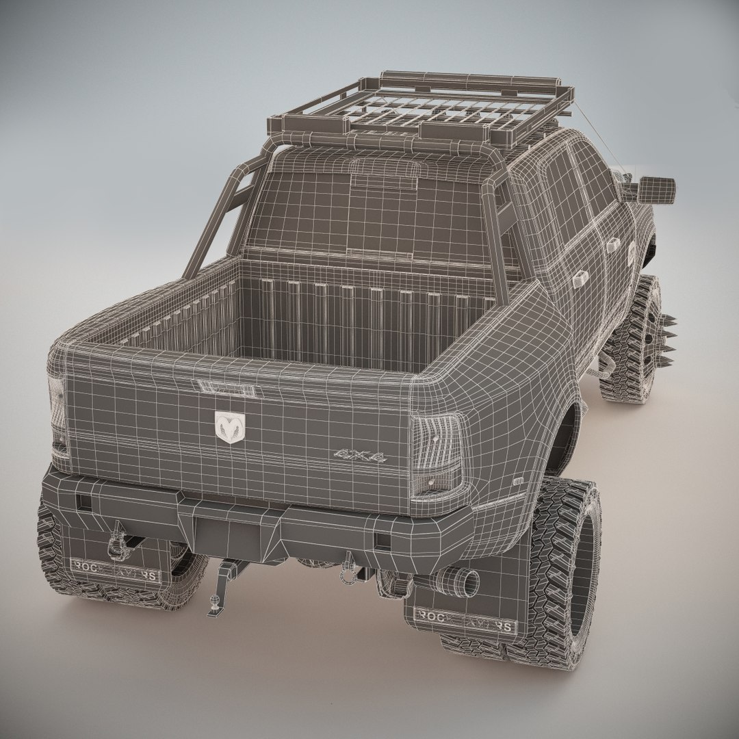 3d Dodge Ram 3500