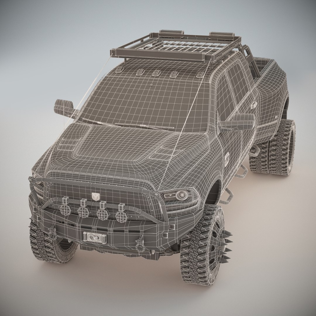 3d Dodge Ram 3500