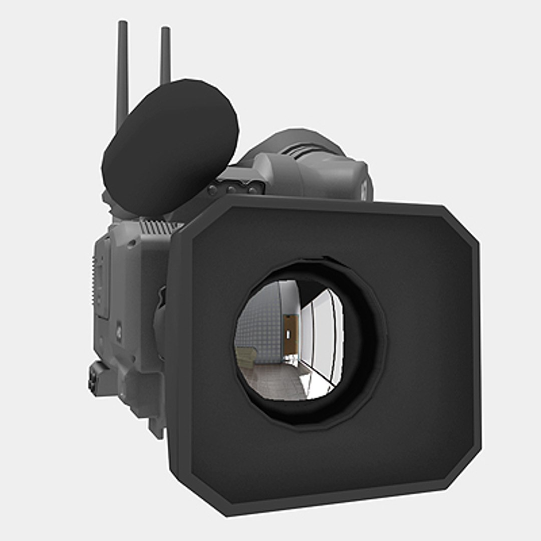 Hd Video Camera 3d Model