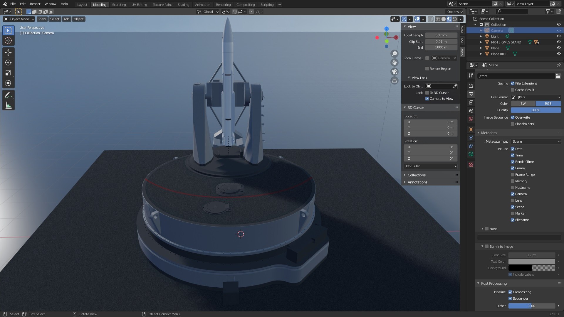 Mk-13 Missile 3D Model - TurboSquid 1637699