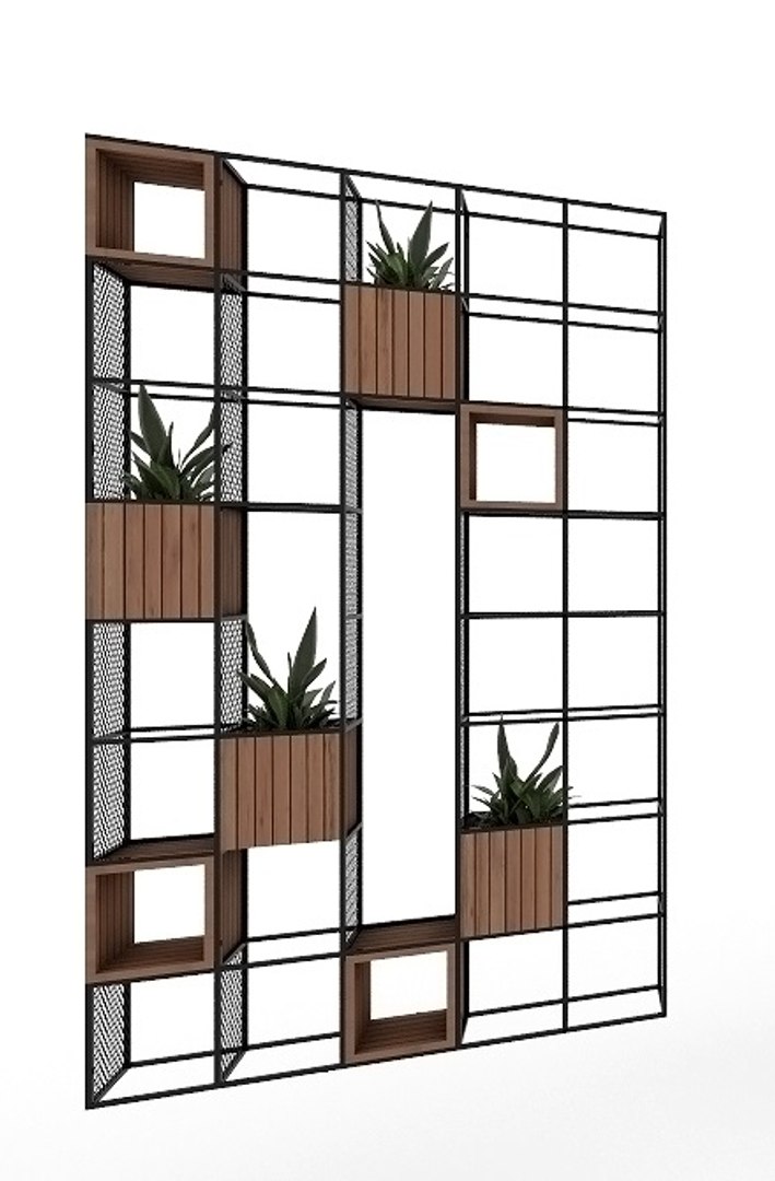 3D Shelf Plant - TurboSquid 1384357