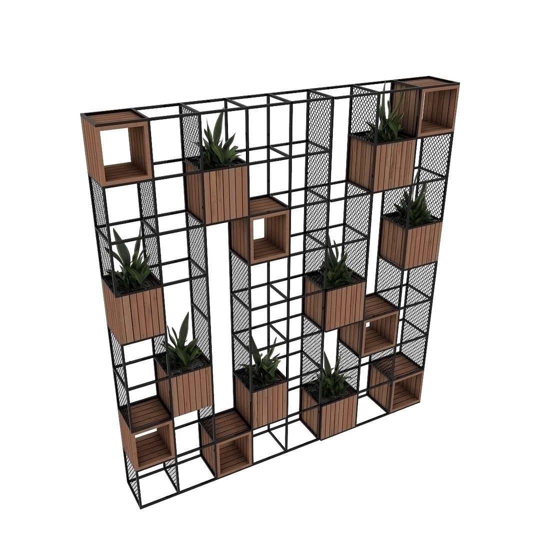 3D Shelf Plant - TurboSquid 1384357