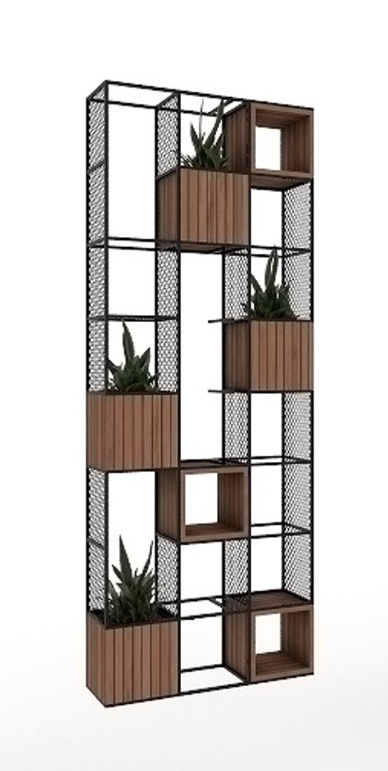 3D Shelf Plant - TurboSquid 1384357