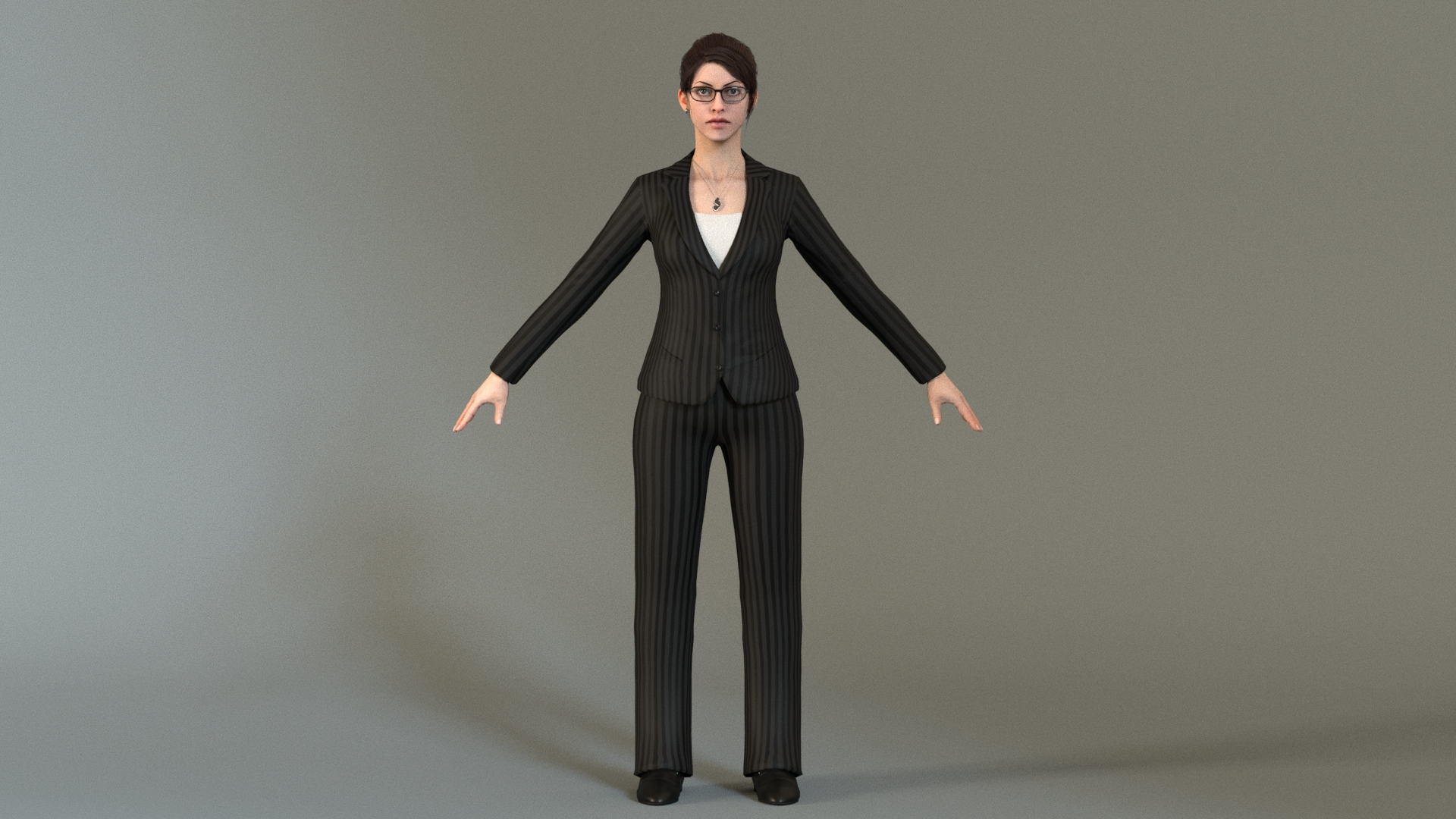 Professional Girl Rig 3D Model - TurboSquid 2089492