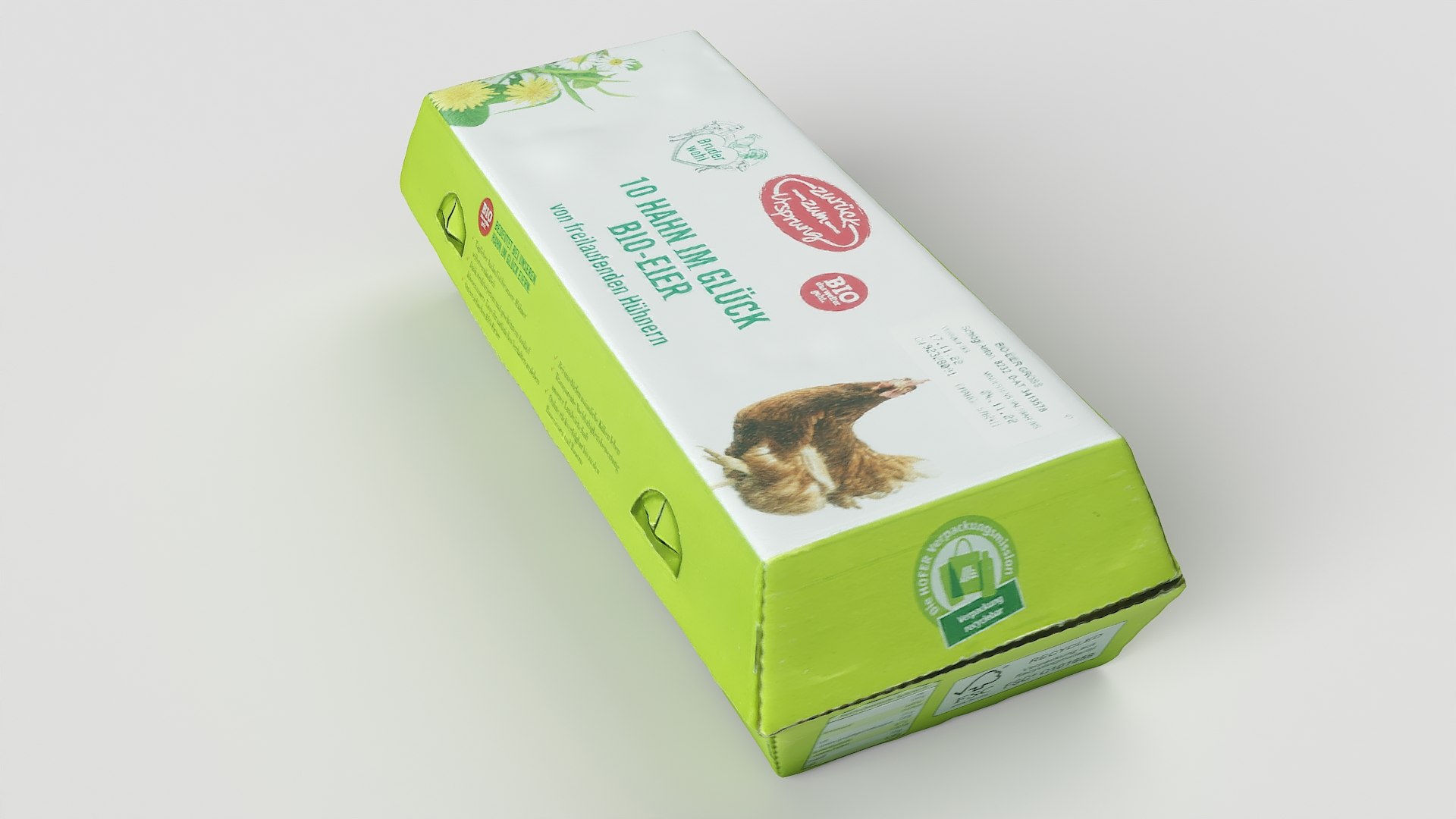 3D Model Packaging 52 Egg Container - TurboSquid 1985297