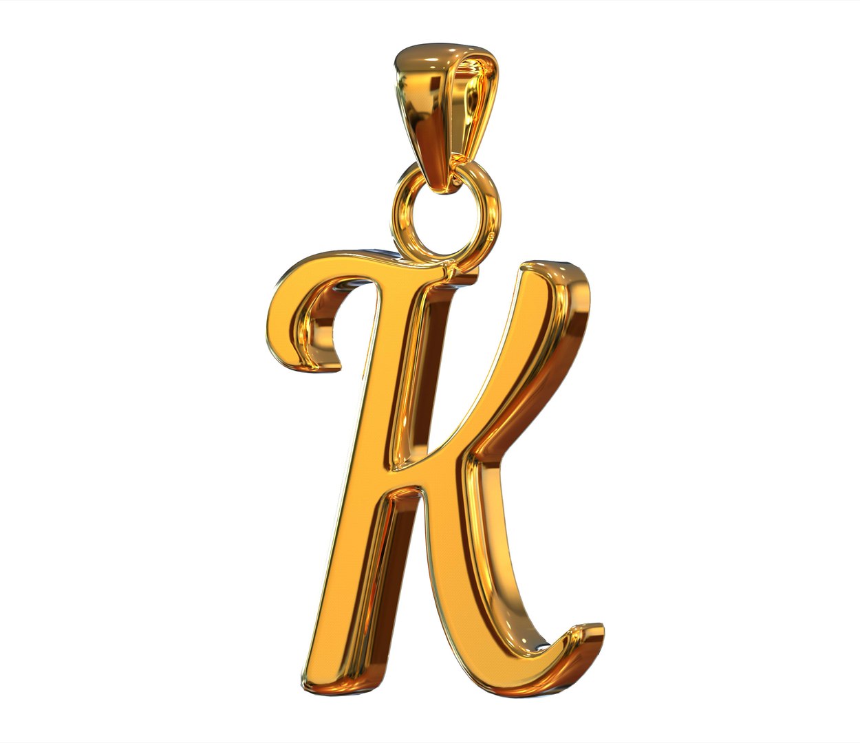 3D k pendant - TurboSquid 1531726