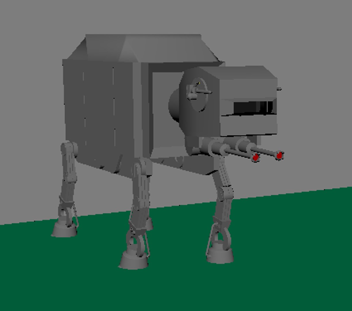 Droid Walker Unit 3D Model - TurboSquid 1150128