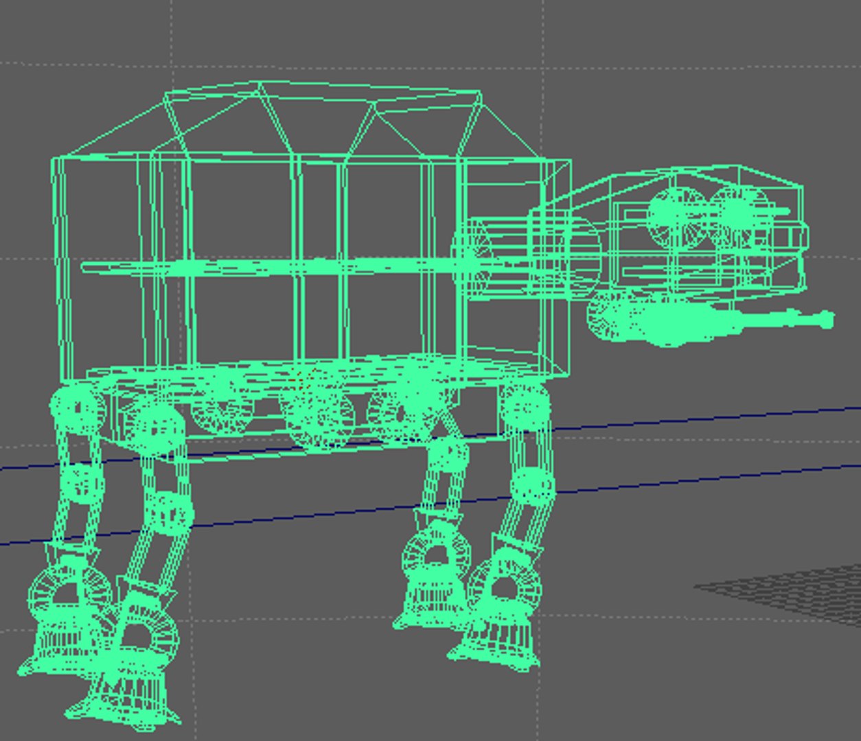 Droid Walker Unit 3D Model - TurboSquid 1150128
