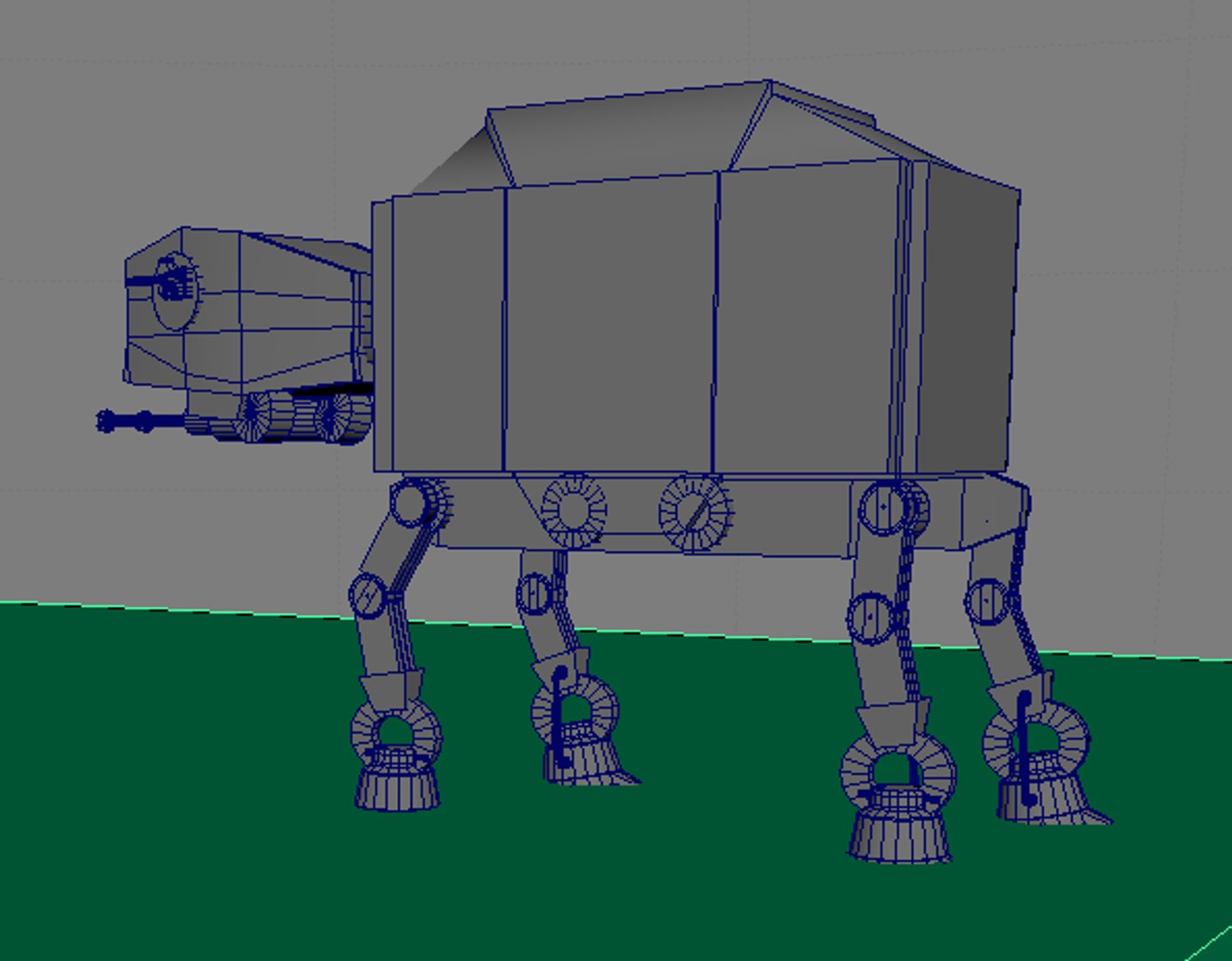 Droid Walker Unit 3D Model - TurboSquid 1150128