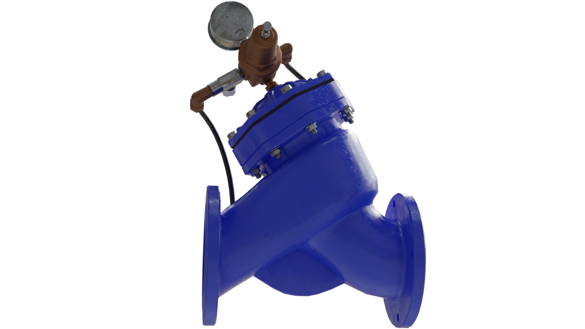 Water Pressure Control Valve 3D - TurboSquid 2348041