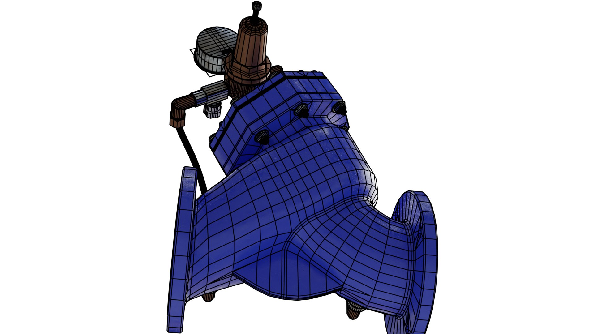 Water Pressure Control Valve 3D - TurboSquid 2348041