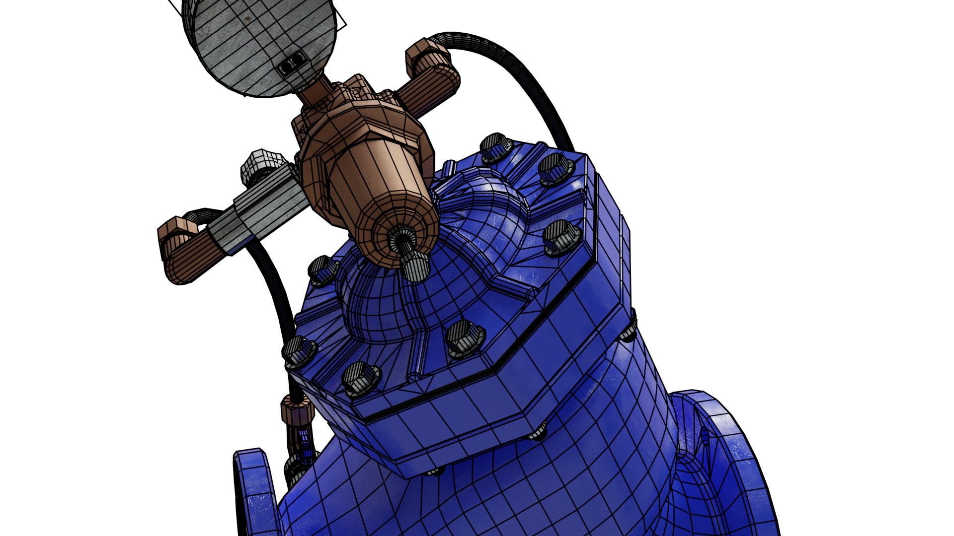Water Pressure Control Valve 3D - TurboSquid 2348041