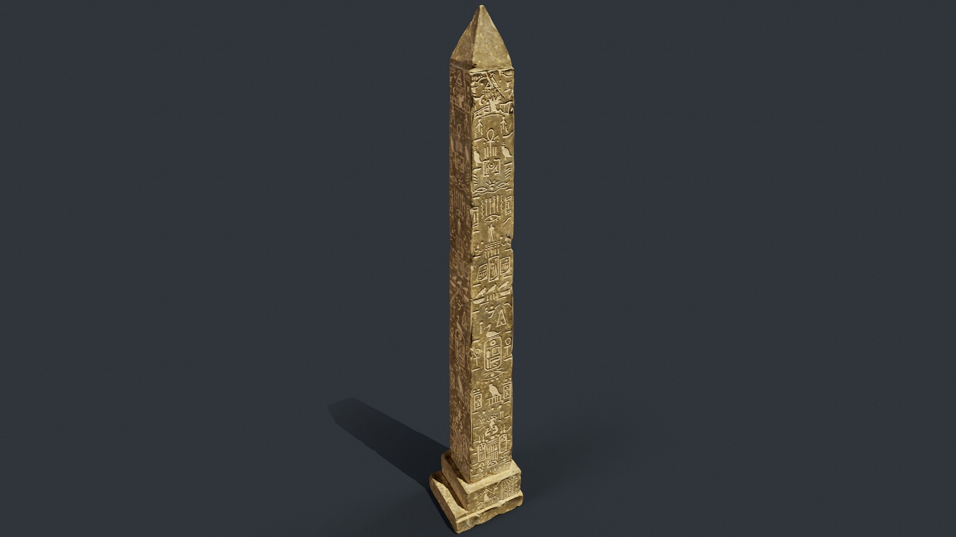 Obelisk 3D model - TurboSquid 2178002