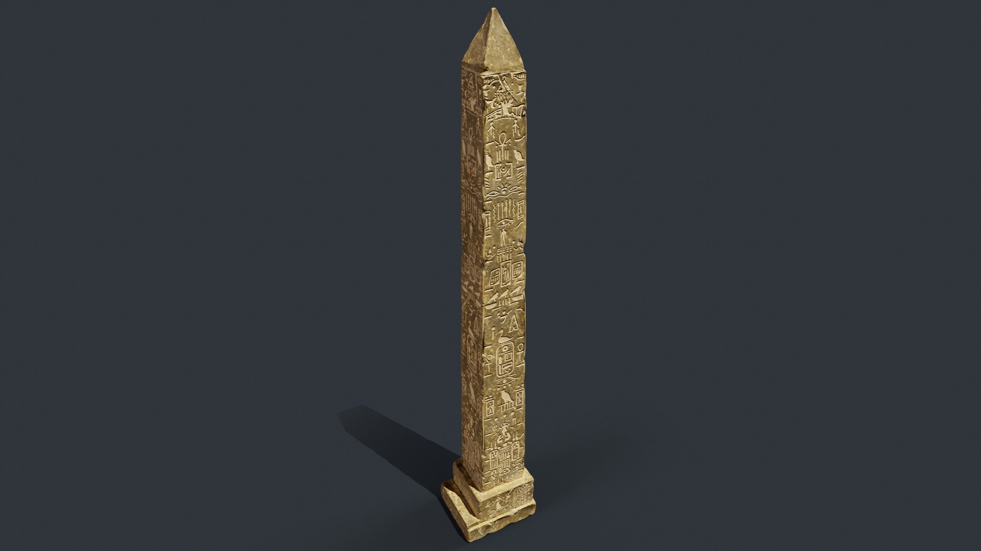 Obelisk 3D model - TurboSquid 2178002