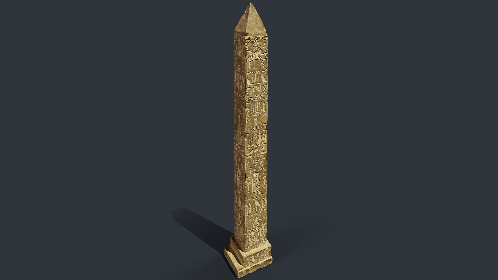 Obelisk 3D model - TurboSquid 2178002