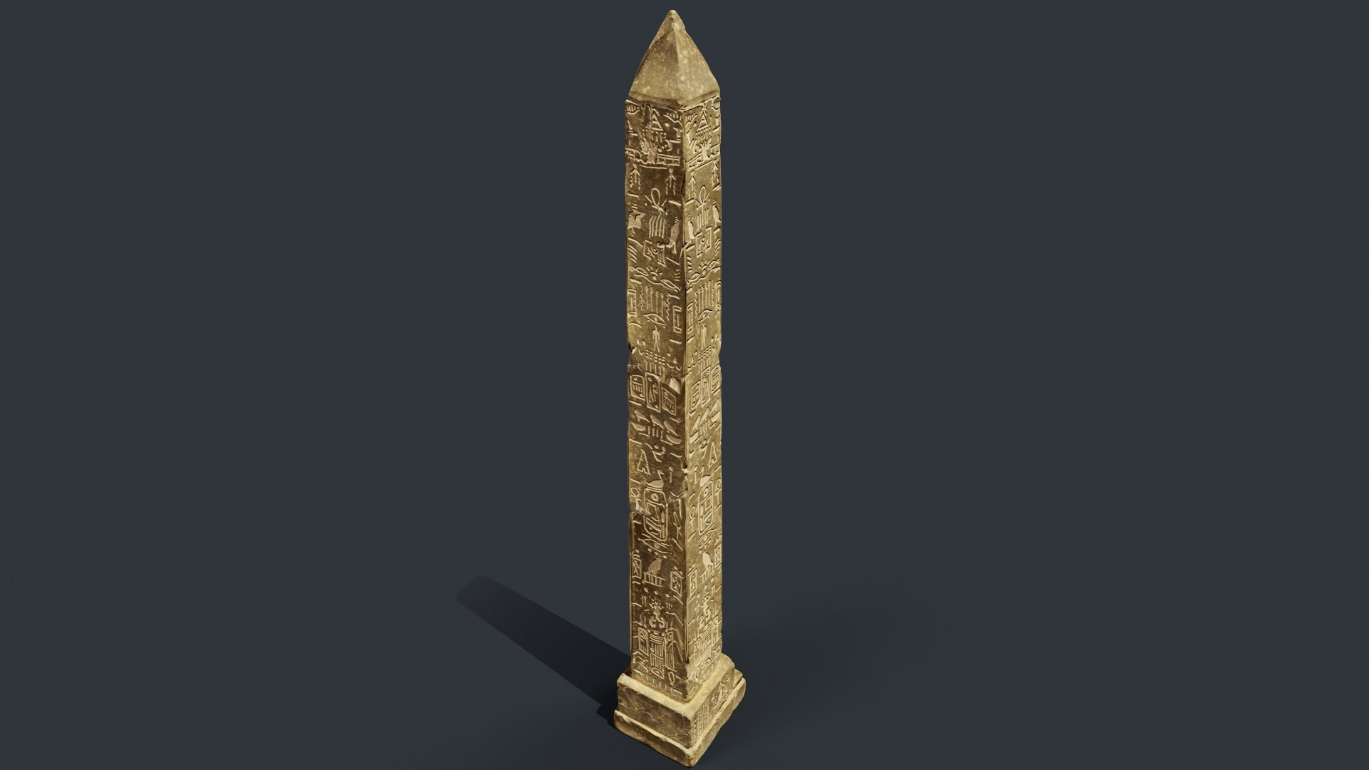 Obelisk 3D model - TurboSquid 2178002