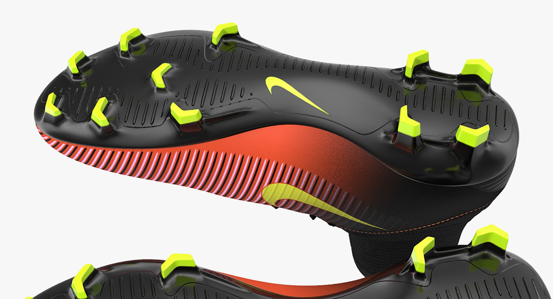 3D Model Soccer Cleats Nike Mercurial - TurboSquid 1403012