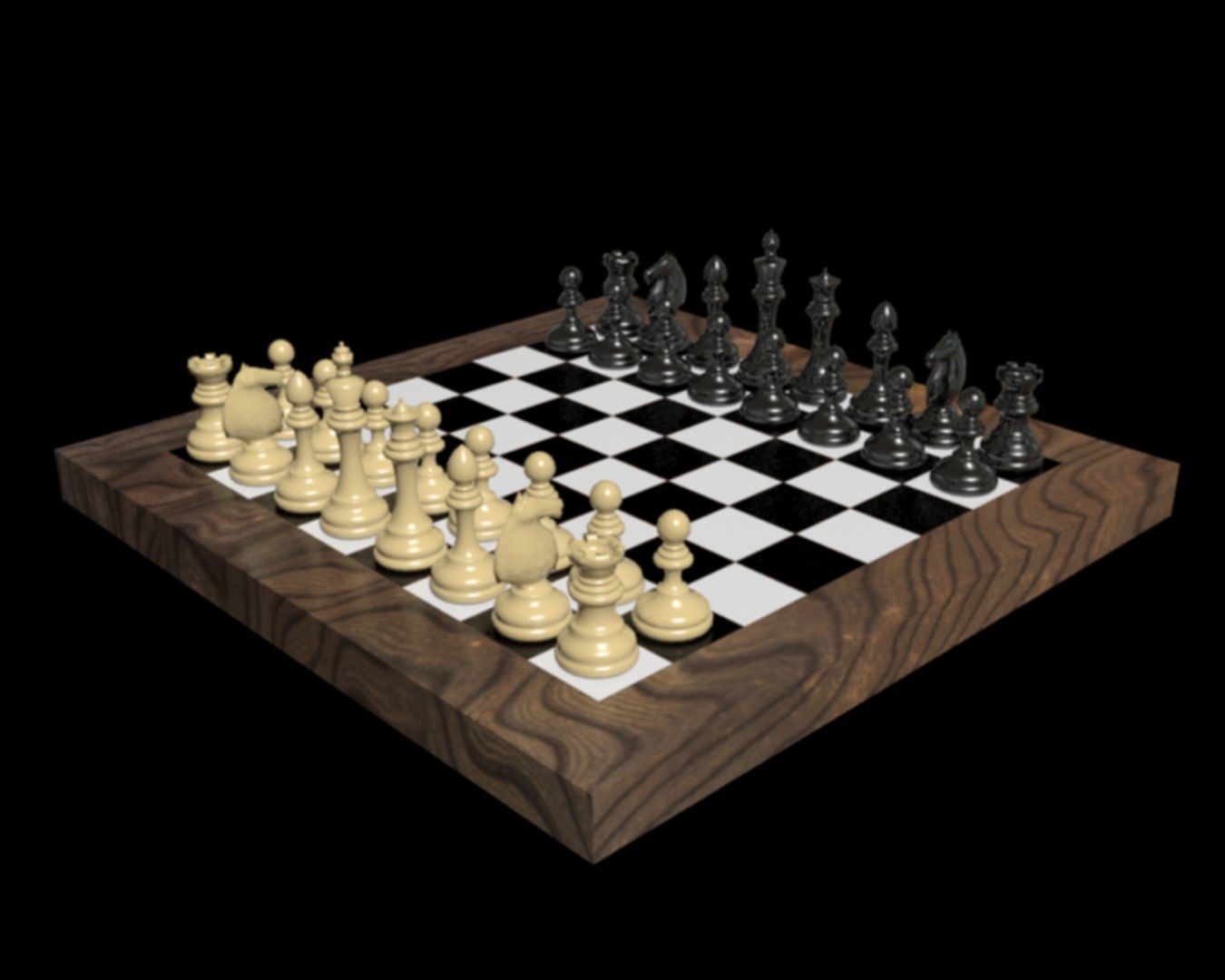 Chess 3D Model - TurboSquid 1234499