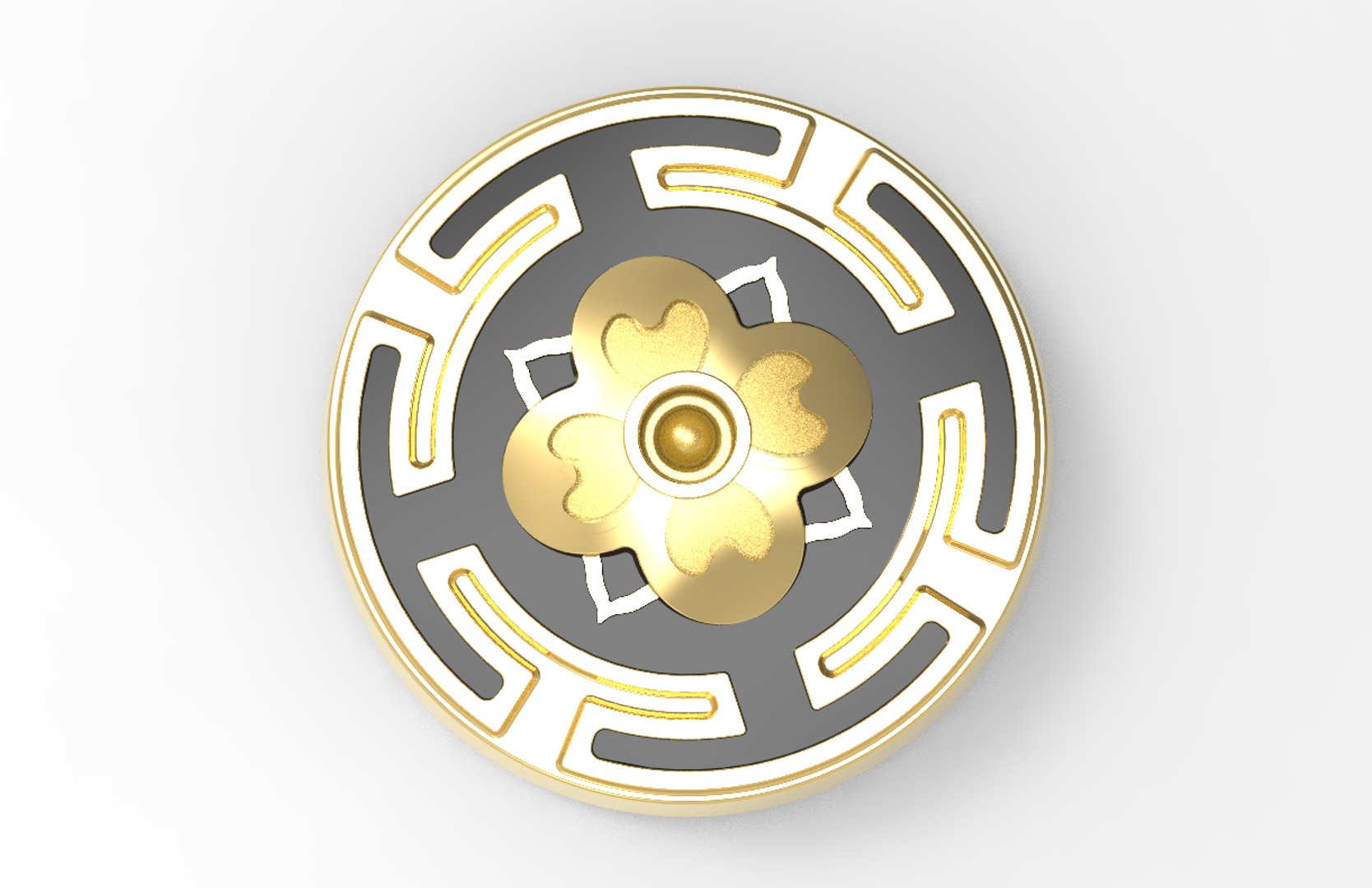 Button Fashion 3D Model - TurboSquid 1646901