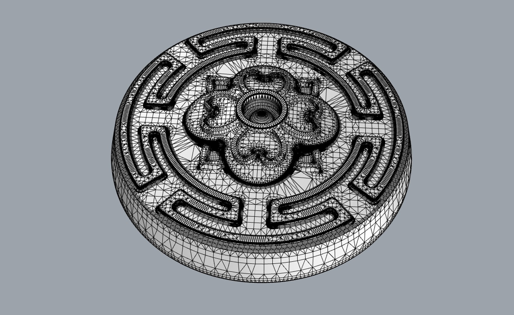 Button Fashion 3D Model - TurboSquid 1646901