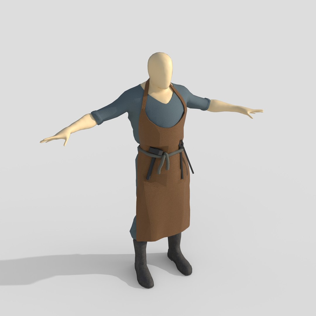Blacksmith 3D Model - TurboSquid 2341832