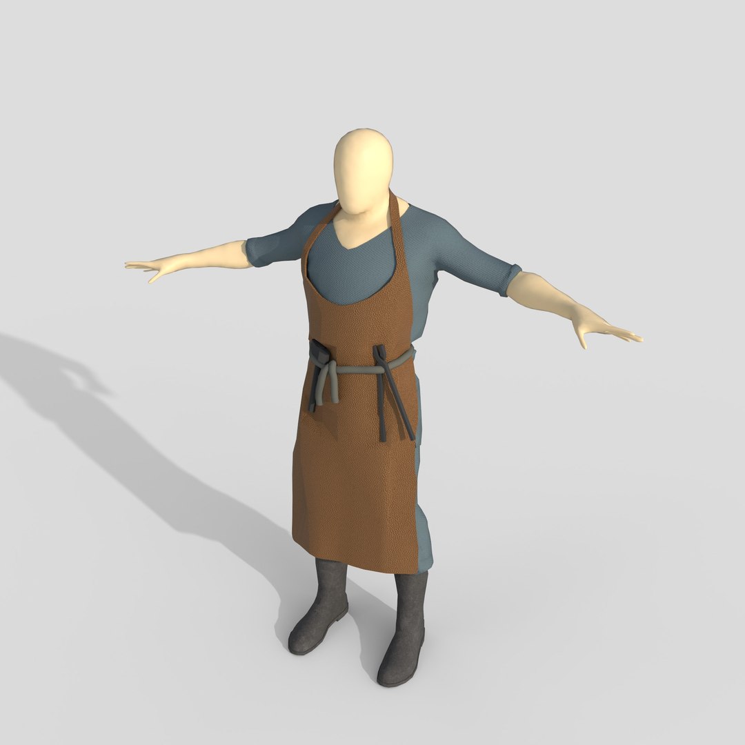 Blacksmith 3D Model - TurboSquid 2341832