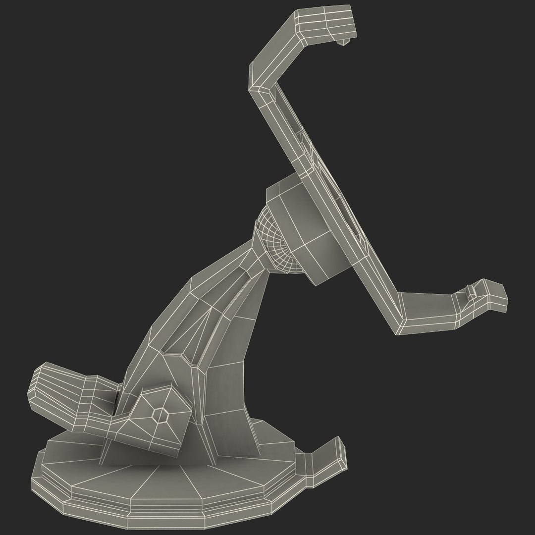 Universal Gps Car Mount 3d Model