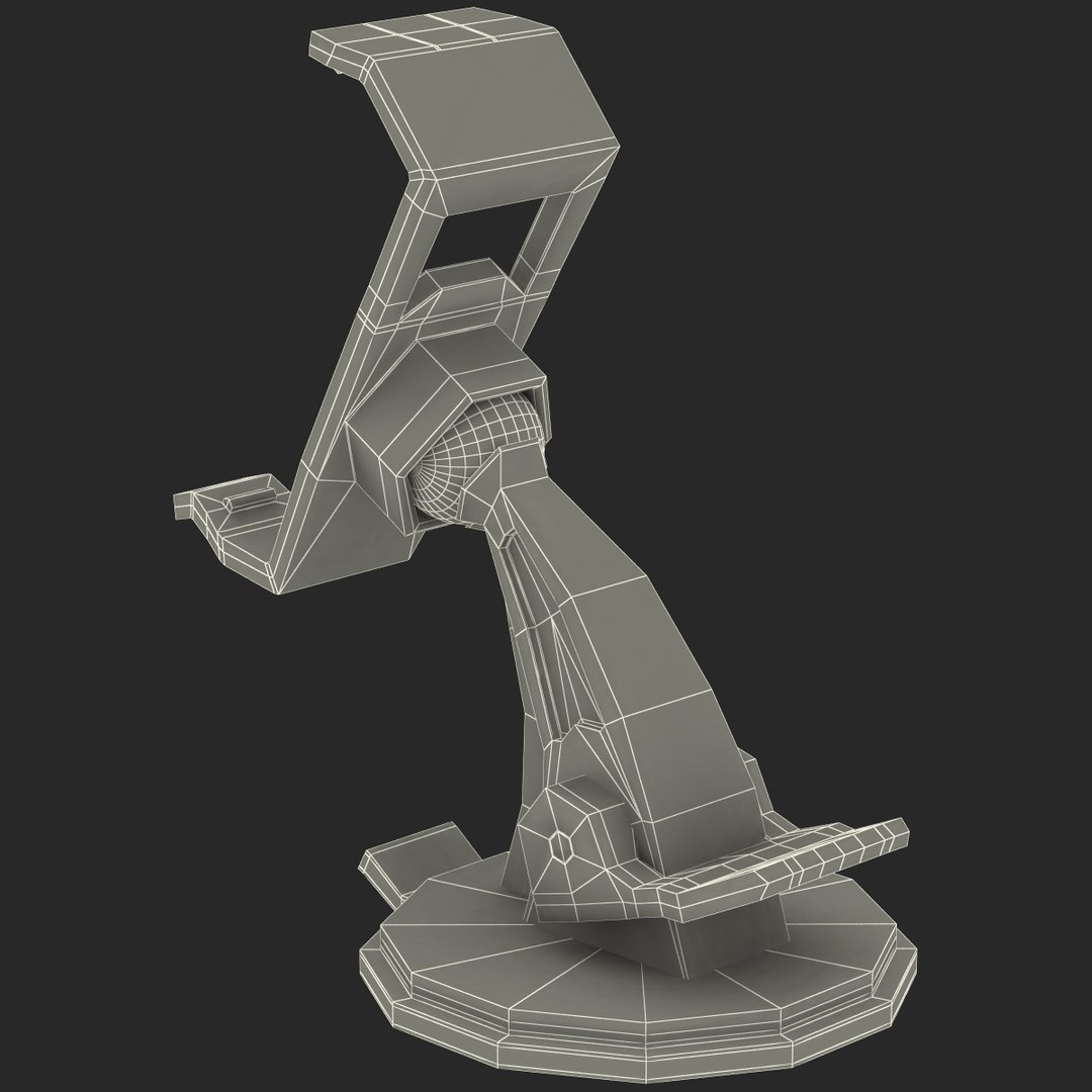 Universal Gps Car Mount 3d Model