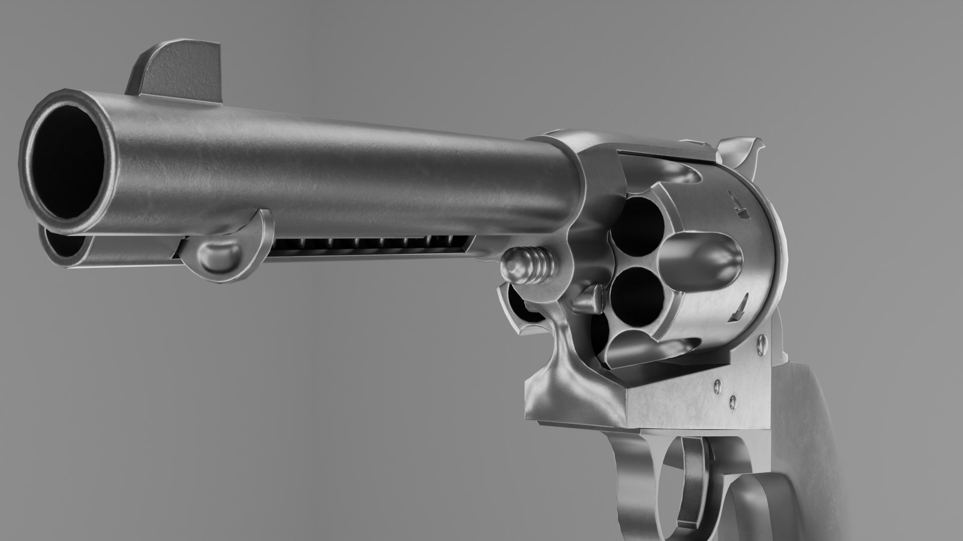 Colt 1873 Single Action Army 3D Model - TurboSquid 2172591