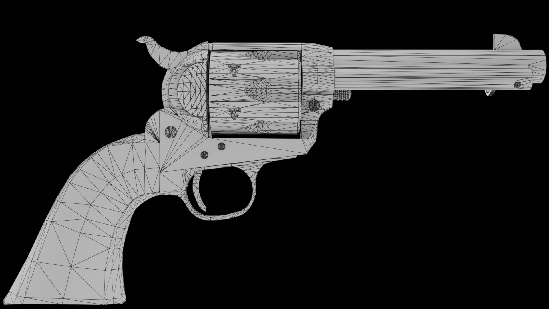 Colt 1873 Single Action Army 3D Model - TurboSquid 2172591